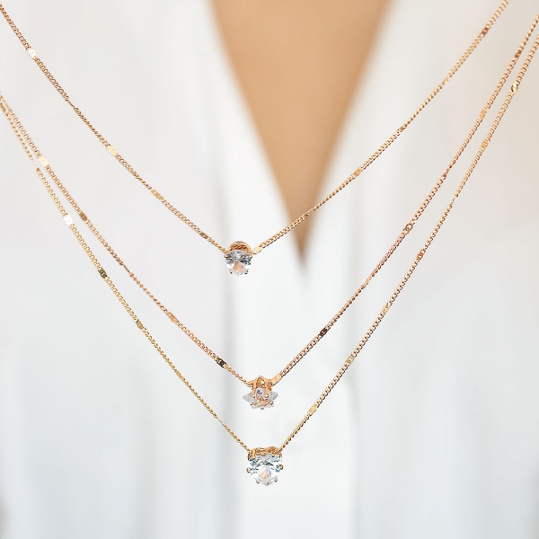 Ilu Joyeria | Trio Golden Chains