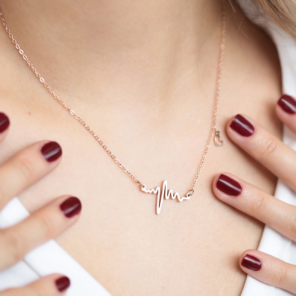Ilu Joyeria | Heart Beat Necklace