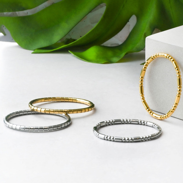 Ilu Joyeria | Silver Cylinder Bracelet