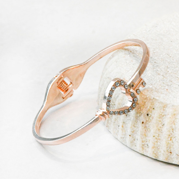 Ilu Joyeria | Rose Gold Heart & Zirconias